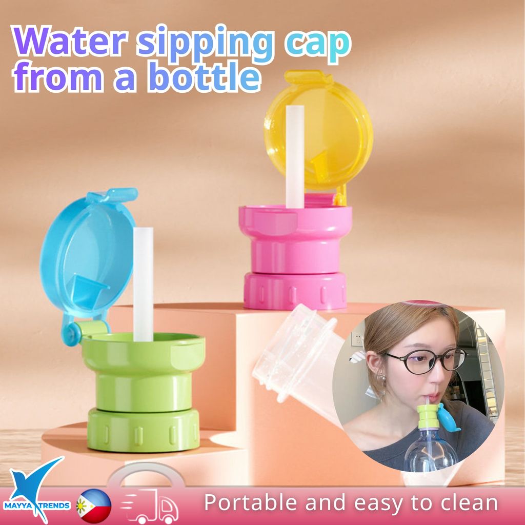 Portable Kids Drink Bottle Cap Spill Proof Juice Soda Water Bottle ...