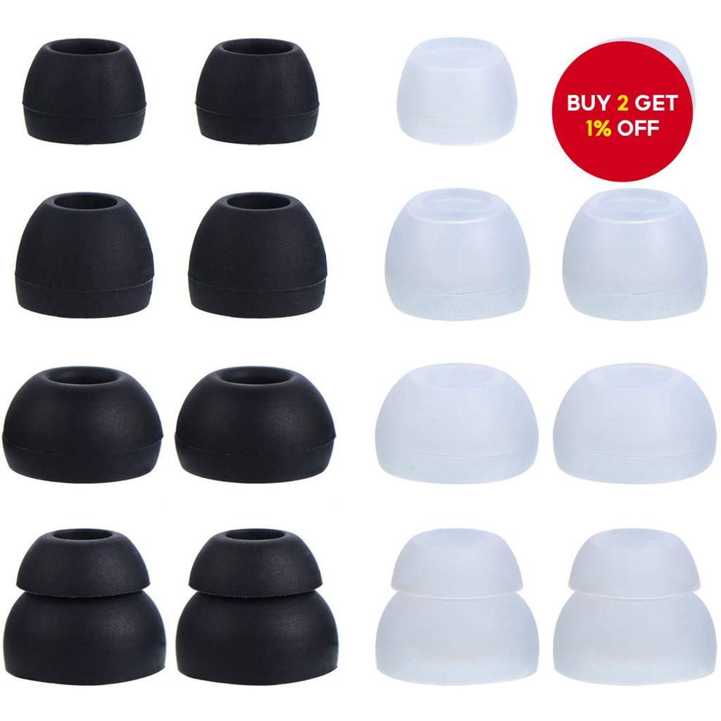[Shopee Choice] 8 Pairs of Replacement Silicone Earbud Tips for ...