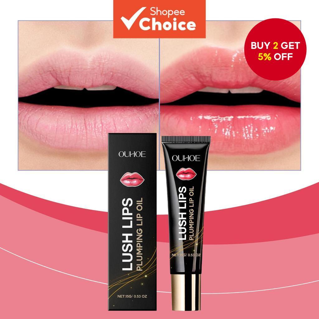 Long-lasting Lip Volumizing Serum. Instant Lip Elasticity. Oil-filling ...