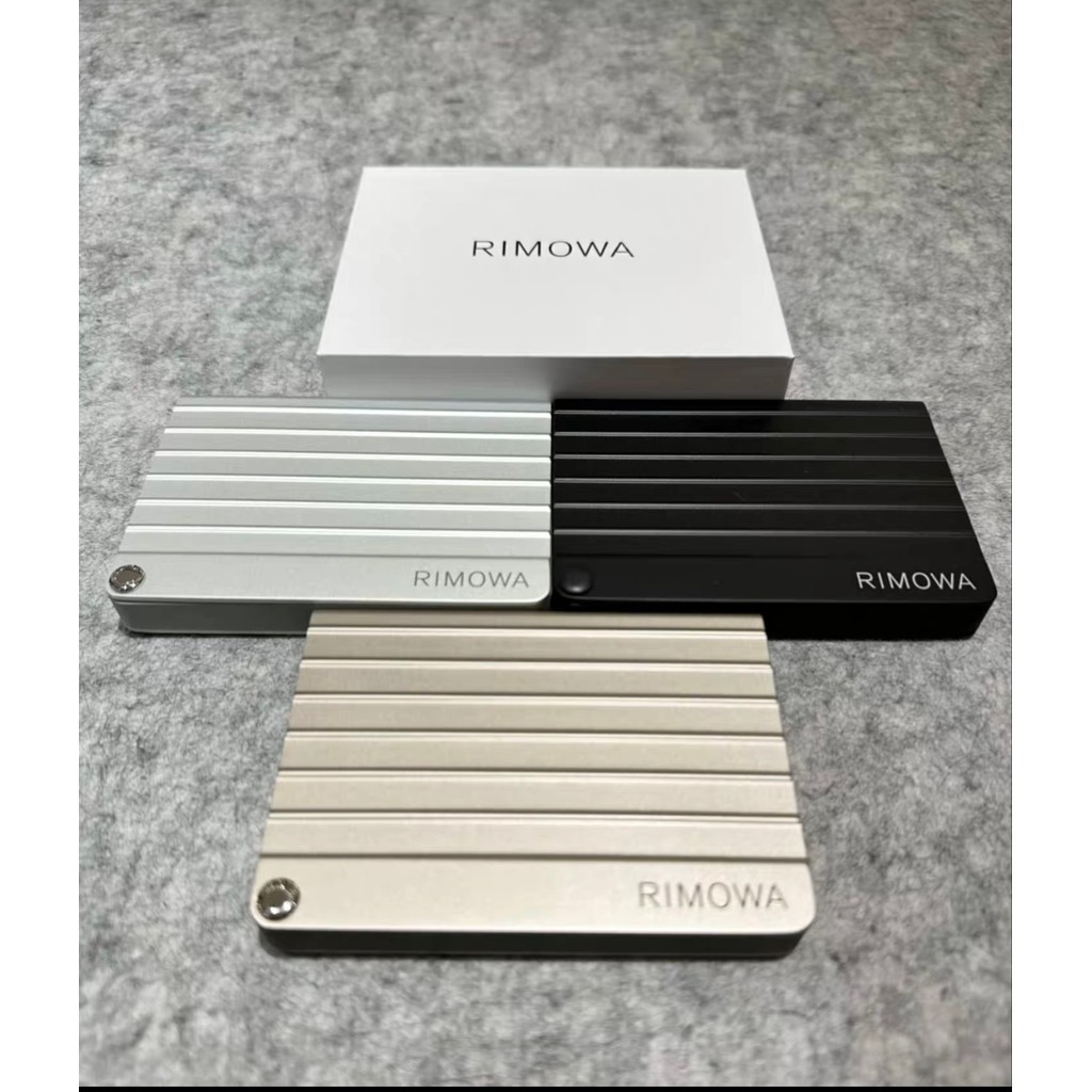 [Year End Sale] Rimowa card bag aluminum magnesium alloy card bag file ...