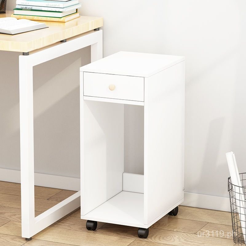 Mobile Printer with Drawer Desktop Mainframe Storage Rack Mainframe Box ...
