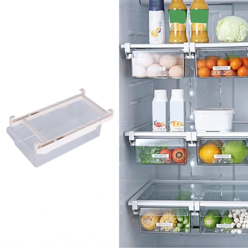Fridge Shelf Holder Refrigerator Organizer Unique Design for Drinks ...