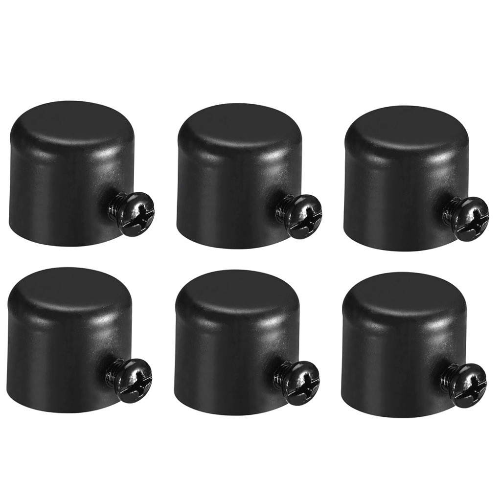 Roman Rod End Cap Round Seal Iron Art End Cap Curtain Rod Decorative ...