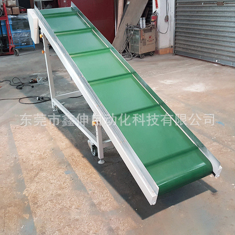 Small Conveyor Loading Conveyor Belt Assembly Line Incline Conveyor ...