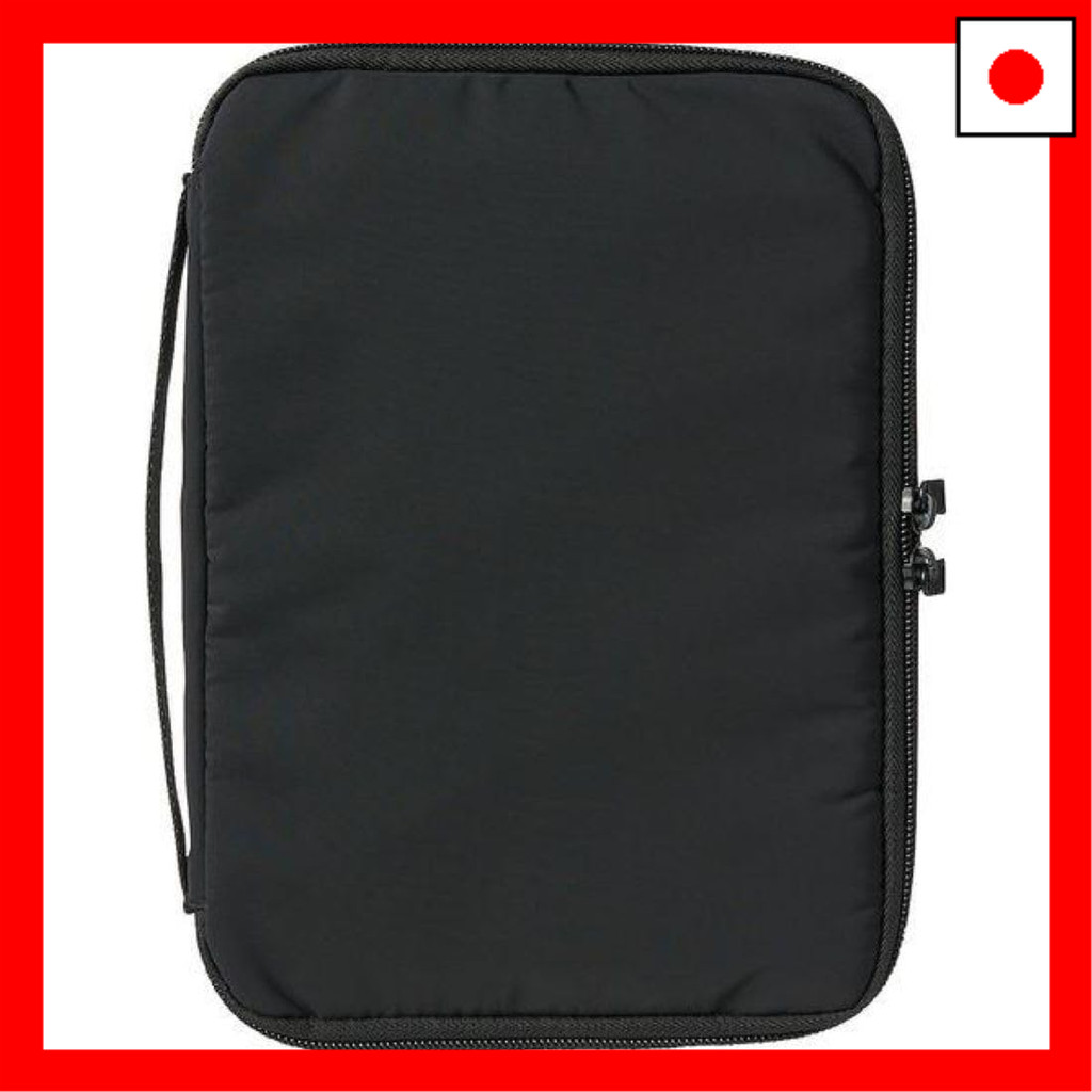 MUJI Black B6 Size Notebook Cover with Detachable Pen Case (NDD93A1S ...