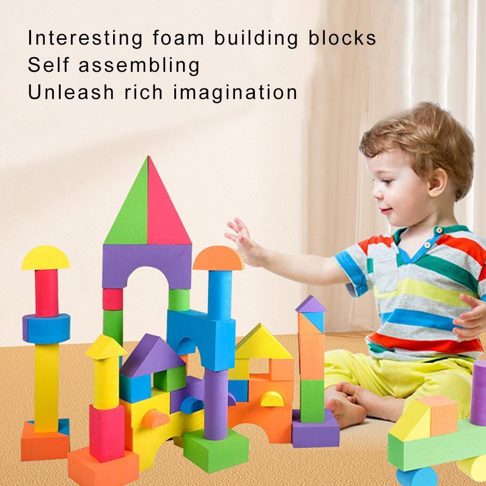 Blocks For Toddlers 2-4 Years,soft Building Blocks,foam Building Blocks ...