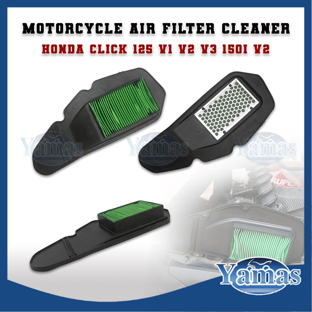 Click125i V1 V2 150i V2 Stock Air Filter High Flow Ordinary YAMAS ...