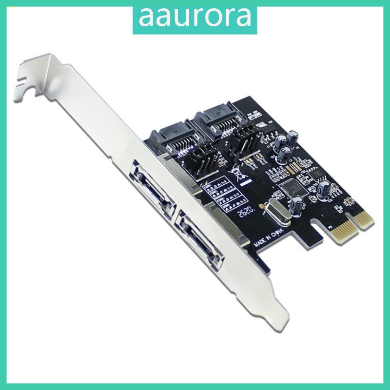 aaur Fast Speed PCIe SATAIII eSATA 6Gb s Expansion Card With Backward ...