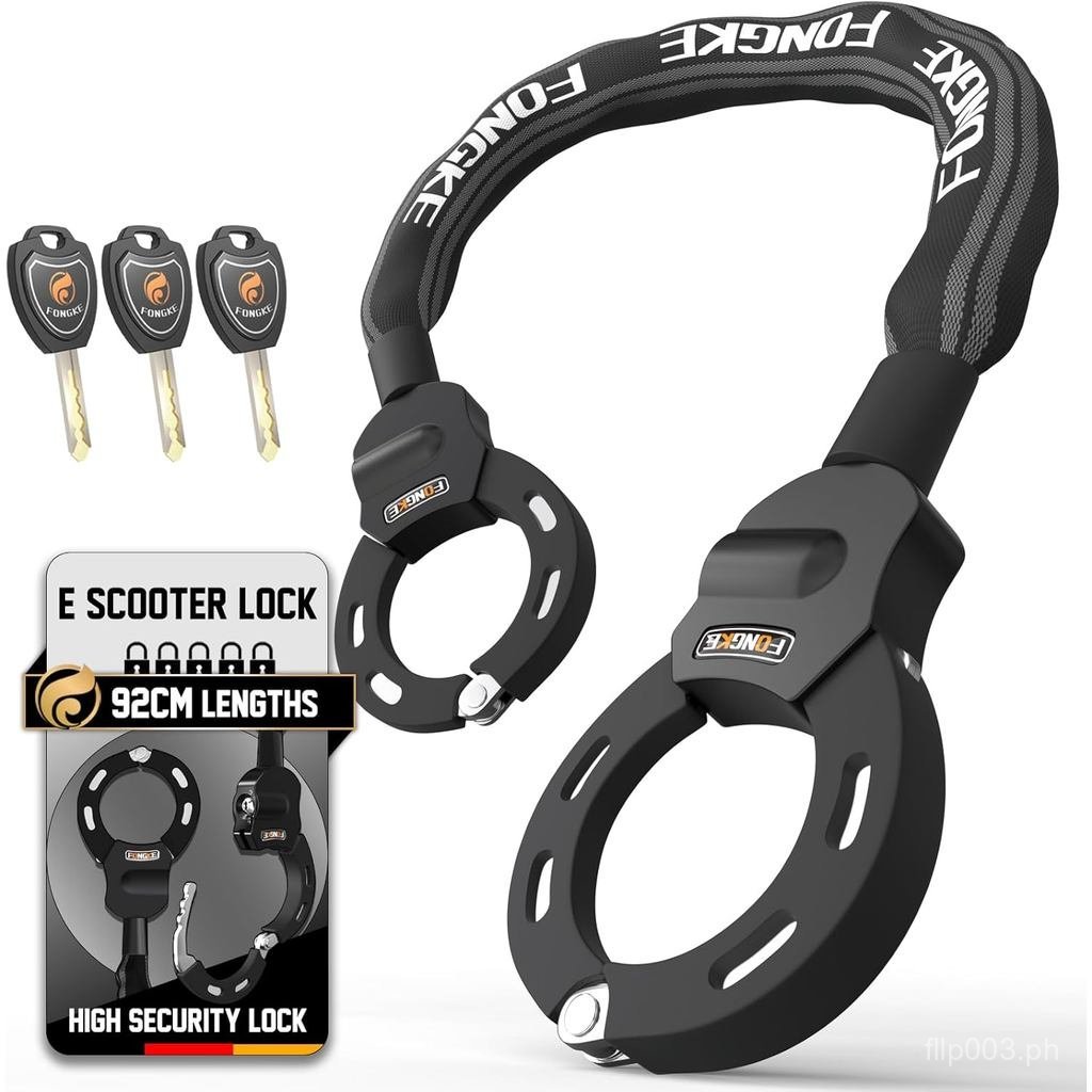 Electric Scooter Locks Anti Theft, Scooter Lock with Key, Bike Locks ...