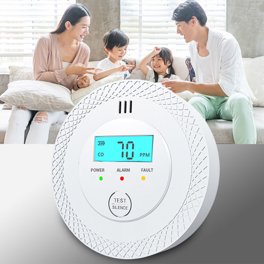 Carbon Monoxide Alarm Detector 85dB High Sensitive Warning CO Detector ...
