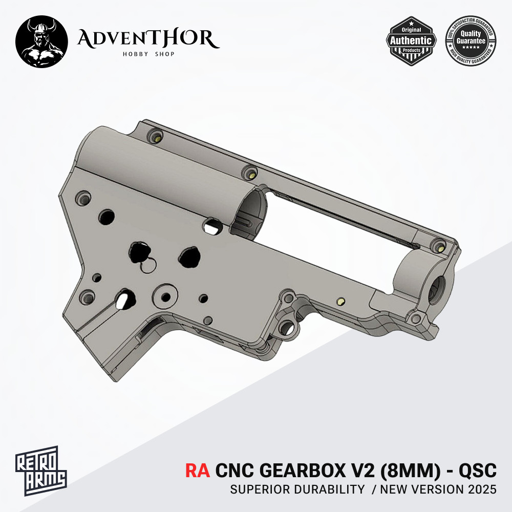 RA CNC Gearbox V2 (8mm) QSC 2025 | Gearbox Upgrade | Drone Accessories ...
