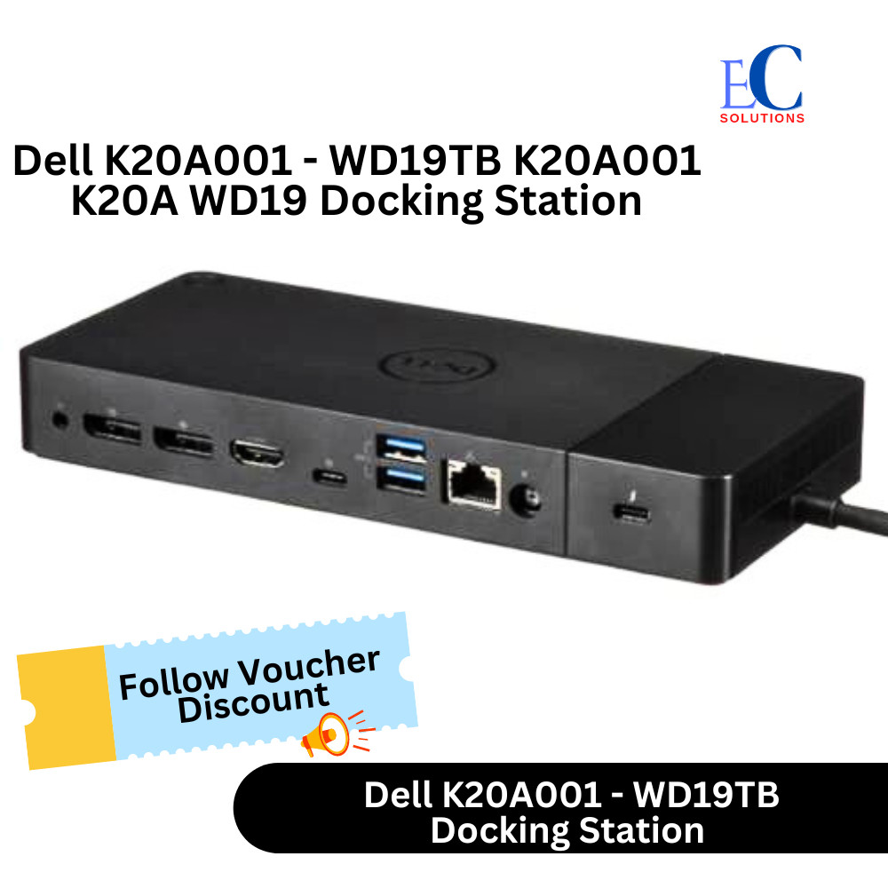 Dell K20A001 - WD19 K20A WD19 Docking Station type C | Shopee Philippines
