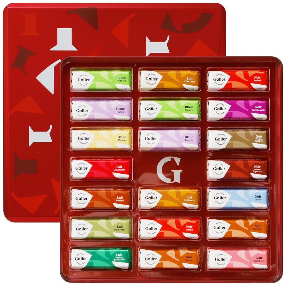 [Direct from JAPAN]Galler Chocolate Belgian Royal Warrant Mini Bars, 20 ...