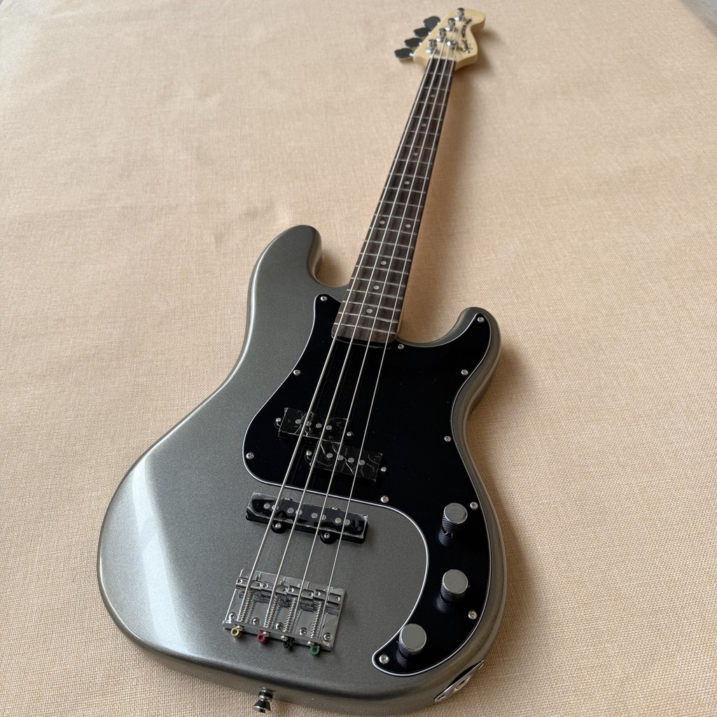 Fender Squier 4 string PB JAZZ Gray Electric Bass | Shopee Philippines