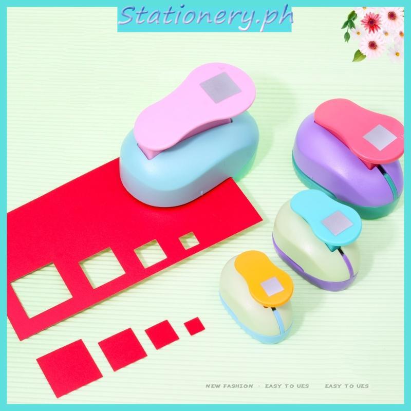 Stat Professional Paper Embosser Heavy Duty Square Hole Puncher for ...