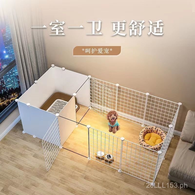 Pet Fence Dog Isolation Gate Free Combination Indoor Small Dog Kennel ...