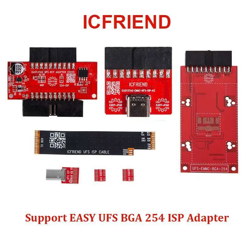 MIPI adapter Support Easyjtag/BGA254 Socket Modify ICfriend FPC ISP ...