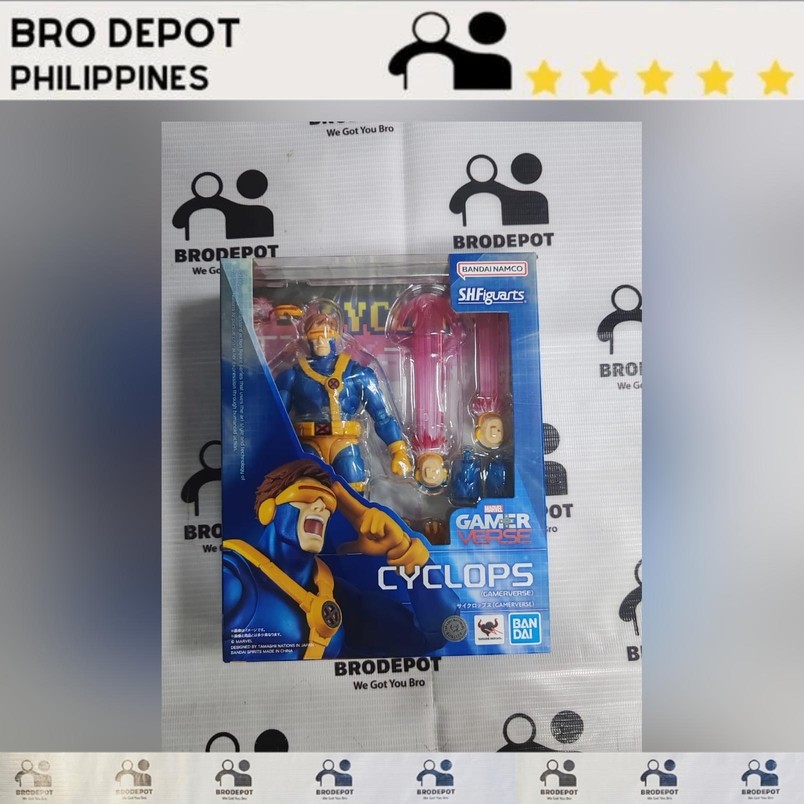 [Ready Stock] Bandai Tamashii Nations S.H.Figuarts CYCLOPS (GAMER-VERSE ...
