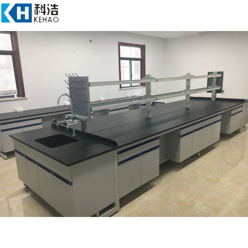 Laboratory Steel and Wood Experiment Side Table All Steel pp Central ...