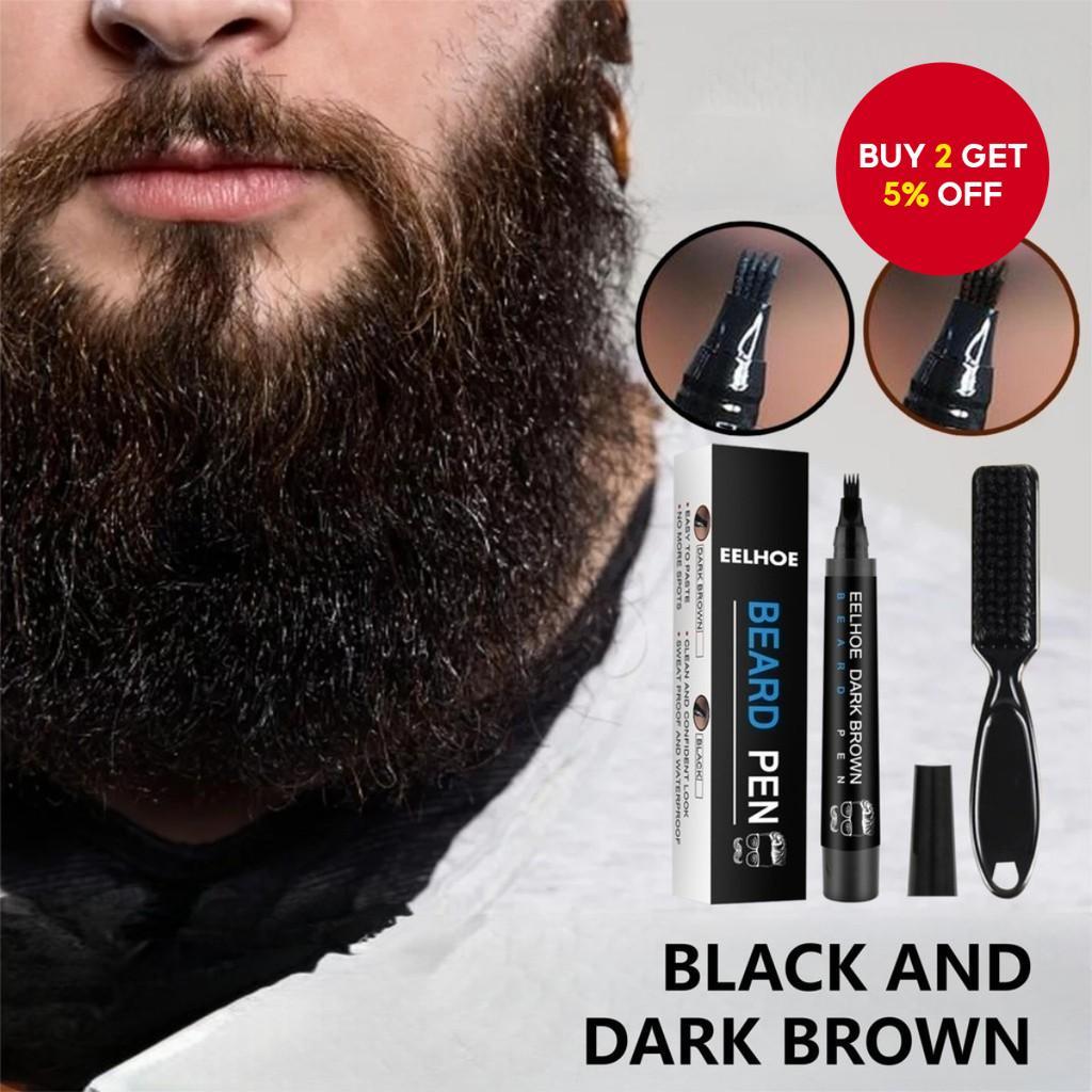 The latest waterproof beard filling pen kit for men's beard shape ...