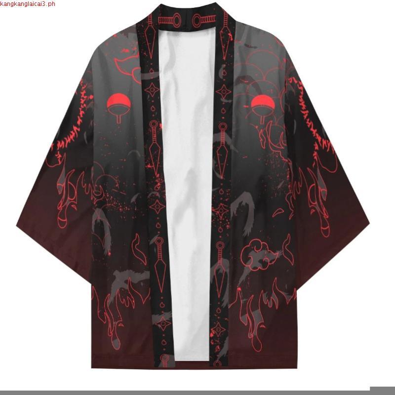 【CustomFashion】Anime Konoha Hokage Kurama Uchiha Sharingan Symbol ...
