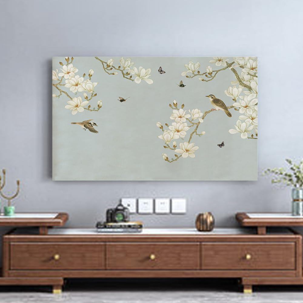 Artistic Print TV Dust Cover 32-80 Inch Universal LCD/LED Screen ...