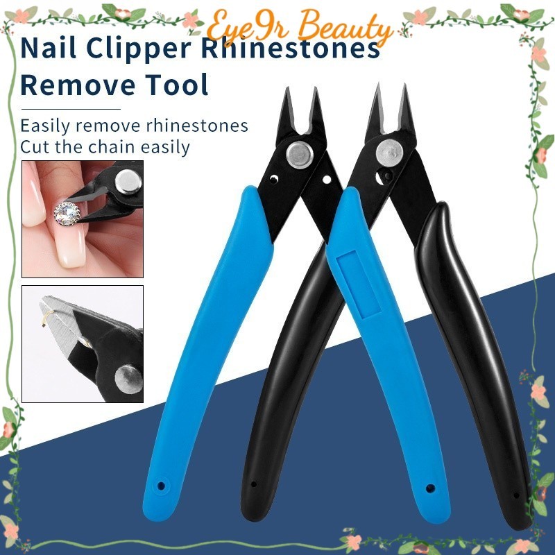 Nail Art Clipper Nail Accessorie Rhinestone Jewelry Removal Clipper ...