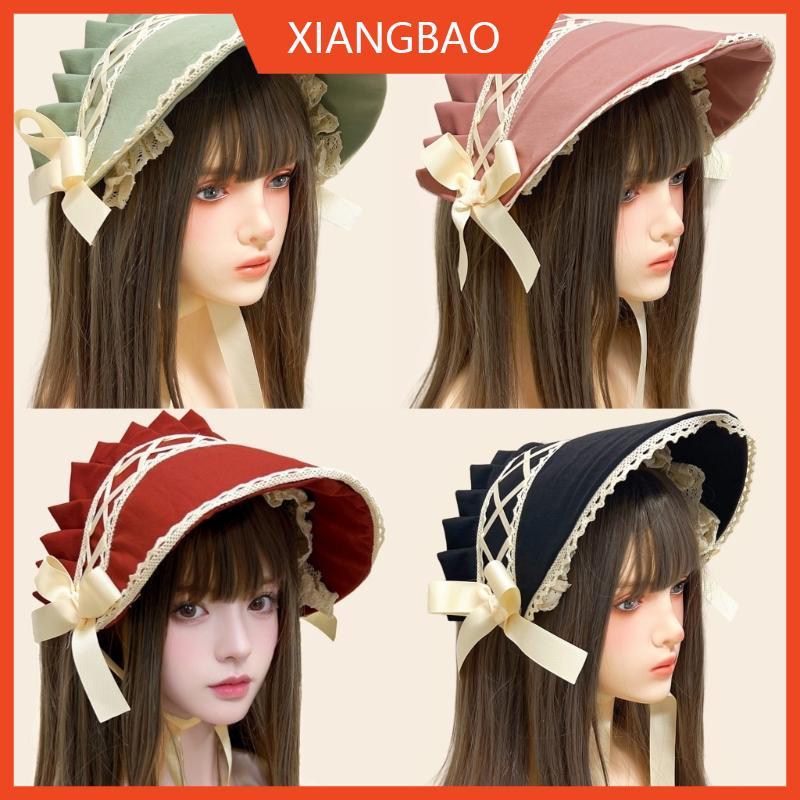 xiangbao Stylish Bonnet Hat for Women Teens Theme Party Seasonal ...