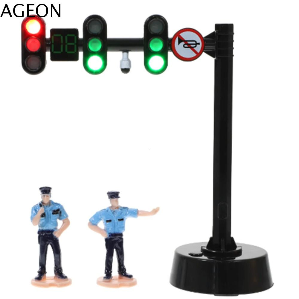 AGEON Traffic Light Toy Signals, Mini Stop Toy Model, Semaphore ...