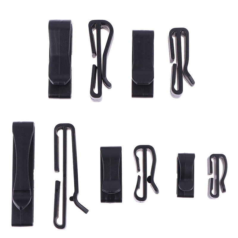 EONE 10Pcs/Pack Quick Slip Keeper Buckle End Clip Slider ck For Camping ...