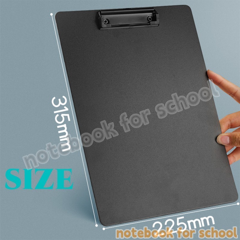NFS A4 Clip Board Hard Board Long Clipboard File Paper Folder Writing ...
