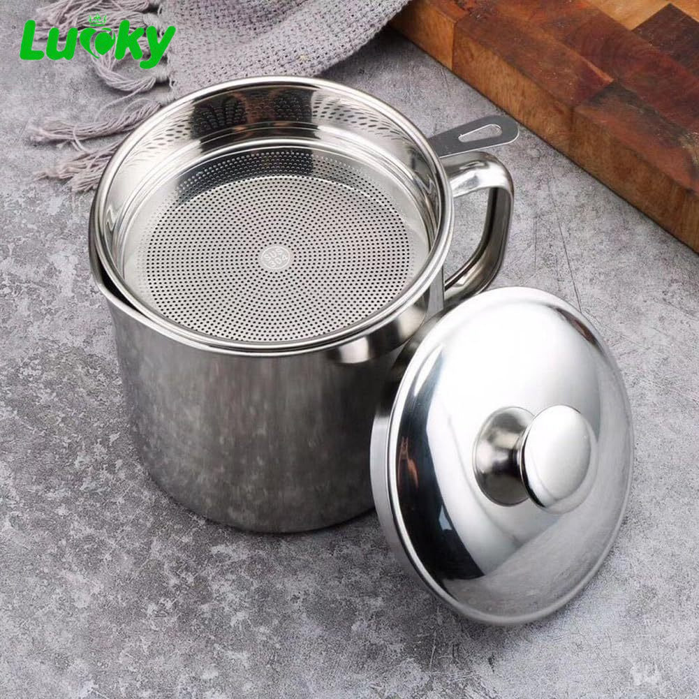 Stainless Steel Oil Filter and Storage Tank Grease Saver Container Used ...