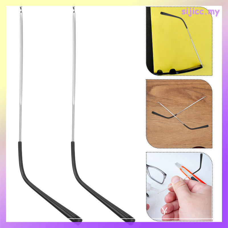 1 Pair Metal Eyeglass Leg Replacement - Single Tooth Glasses Temples ...