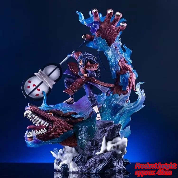 Naruto GK Susanoo Uchiha Madara Light-Up Statue Model Figurine Gift ...
