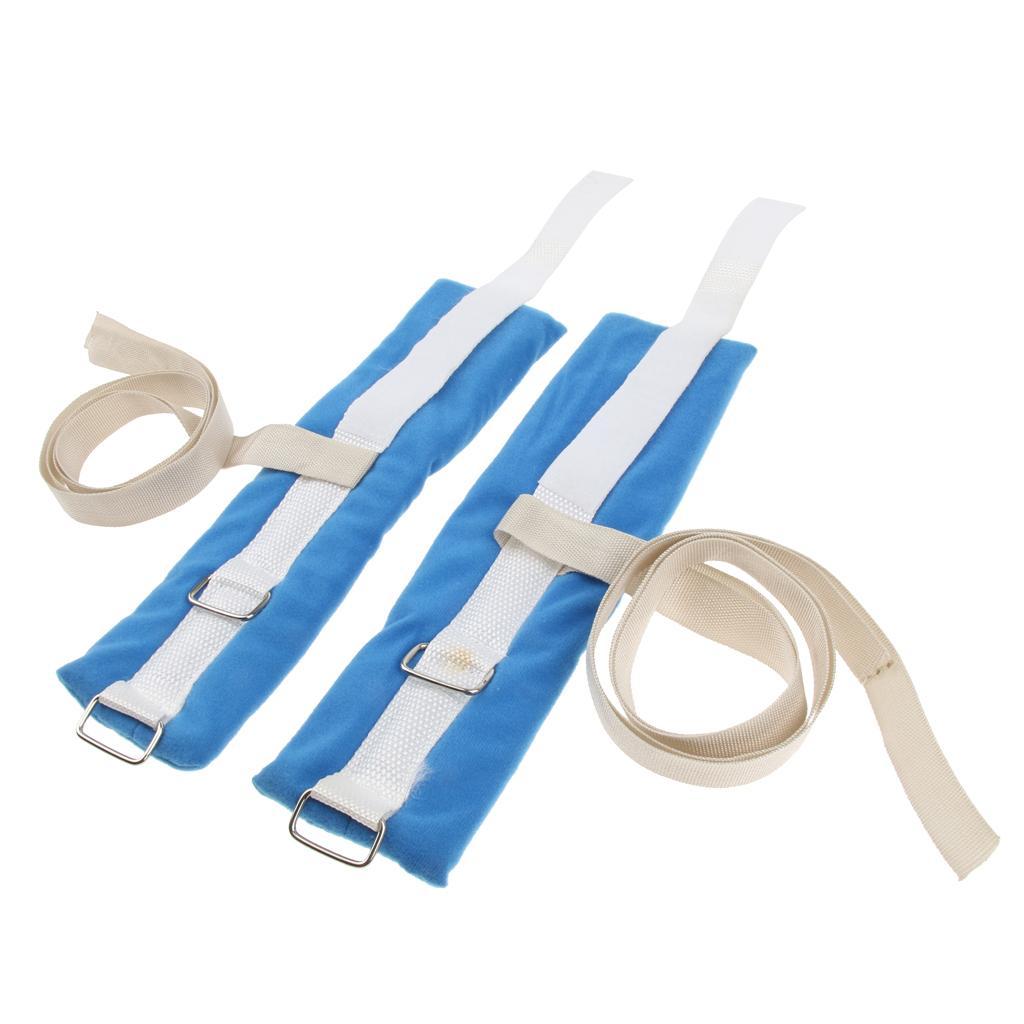 2Pcs Wrist Arm Ankle Hand Restraint Strap Adjustable Limb Holder for ...