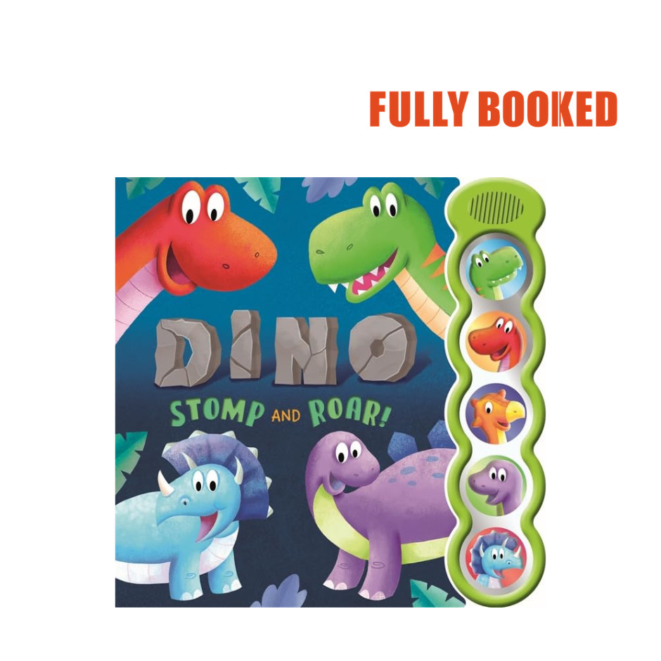 Dino Stomp and Roar!: Bubble Sounds (Board Book) by James Phoenix ...