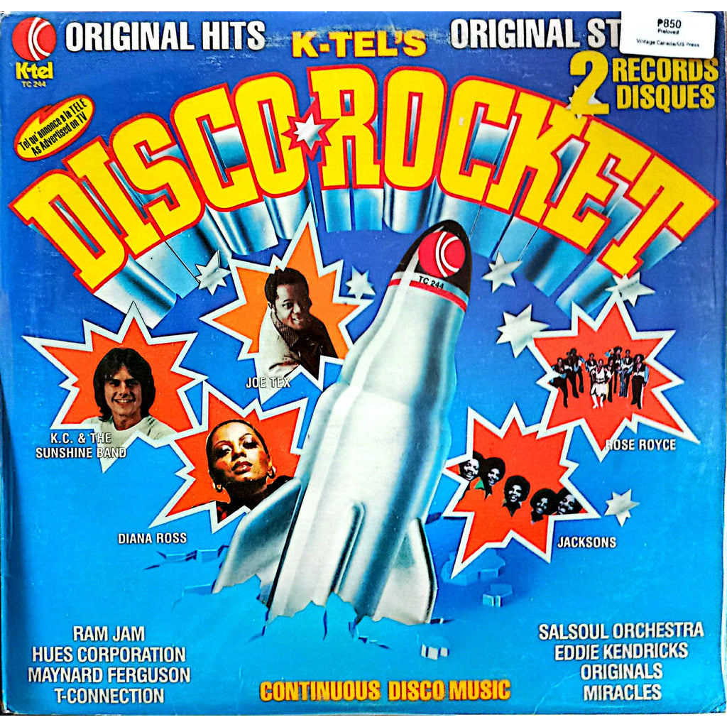 Various Artists - K-Tel's Disco Rocket (2 LP) | Shopee Philippines