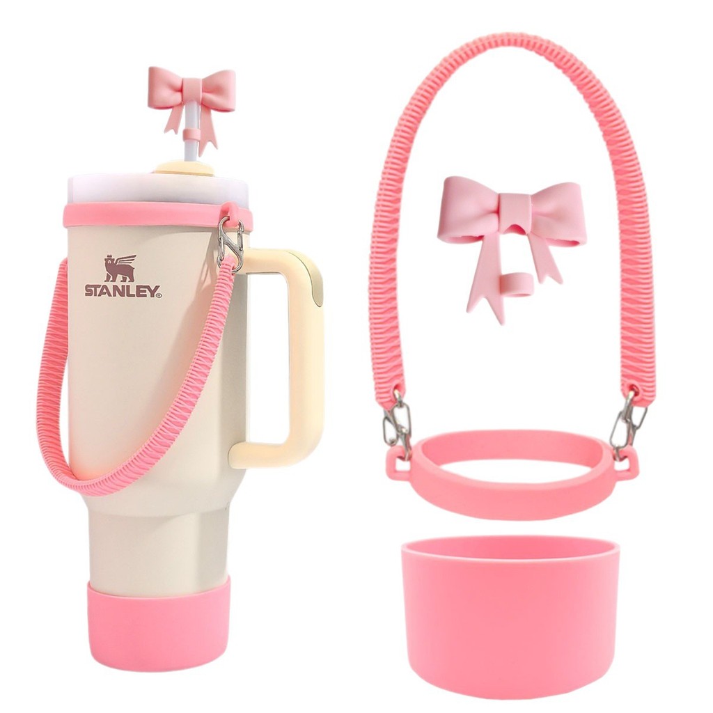 Silicone Cup Sleeve Applicable Stanlay Water Bottle Strap Thermos Cup ...
