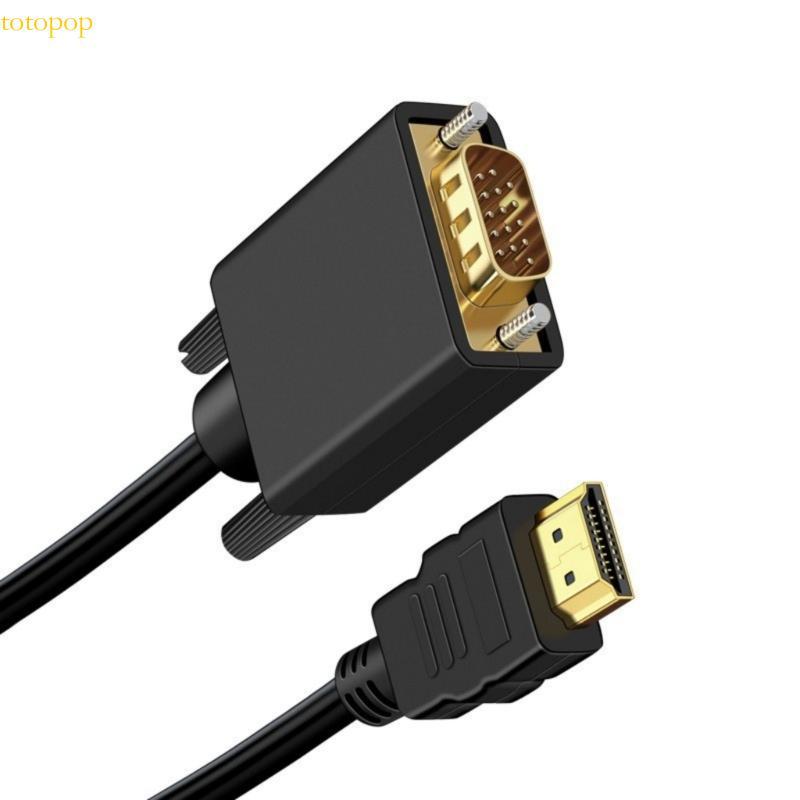 Top HDTV To VGA Converters Cable 1080P Video Signal Transmission For ...