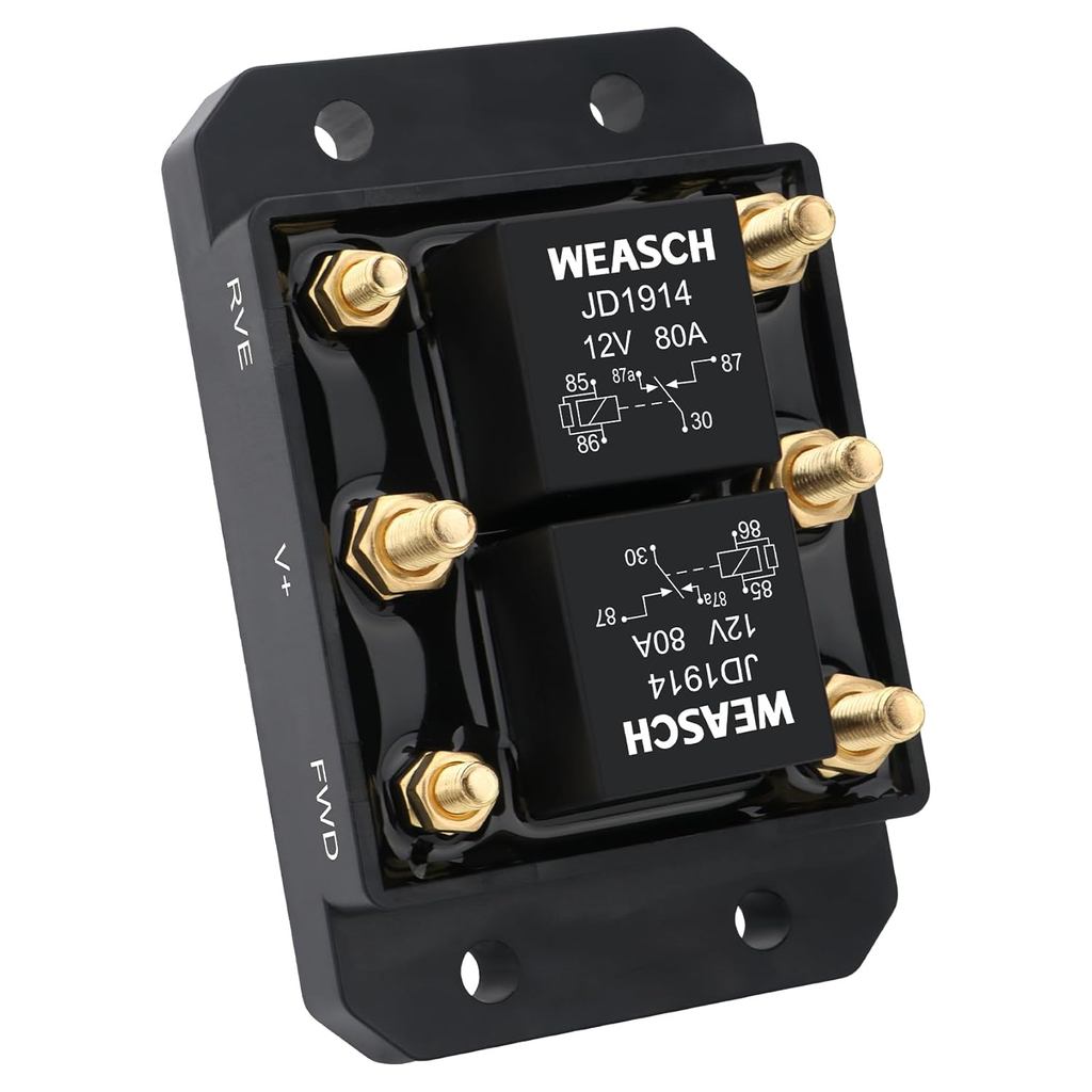 12V Forward and Reverse Relay Module, Six Terminal, Replaces 5541100 ...