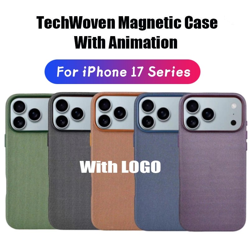 Magnetic TechWoven Case for iPhone 17 Pro Max Cases Phone Casing with ...