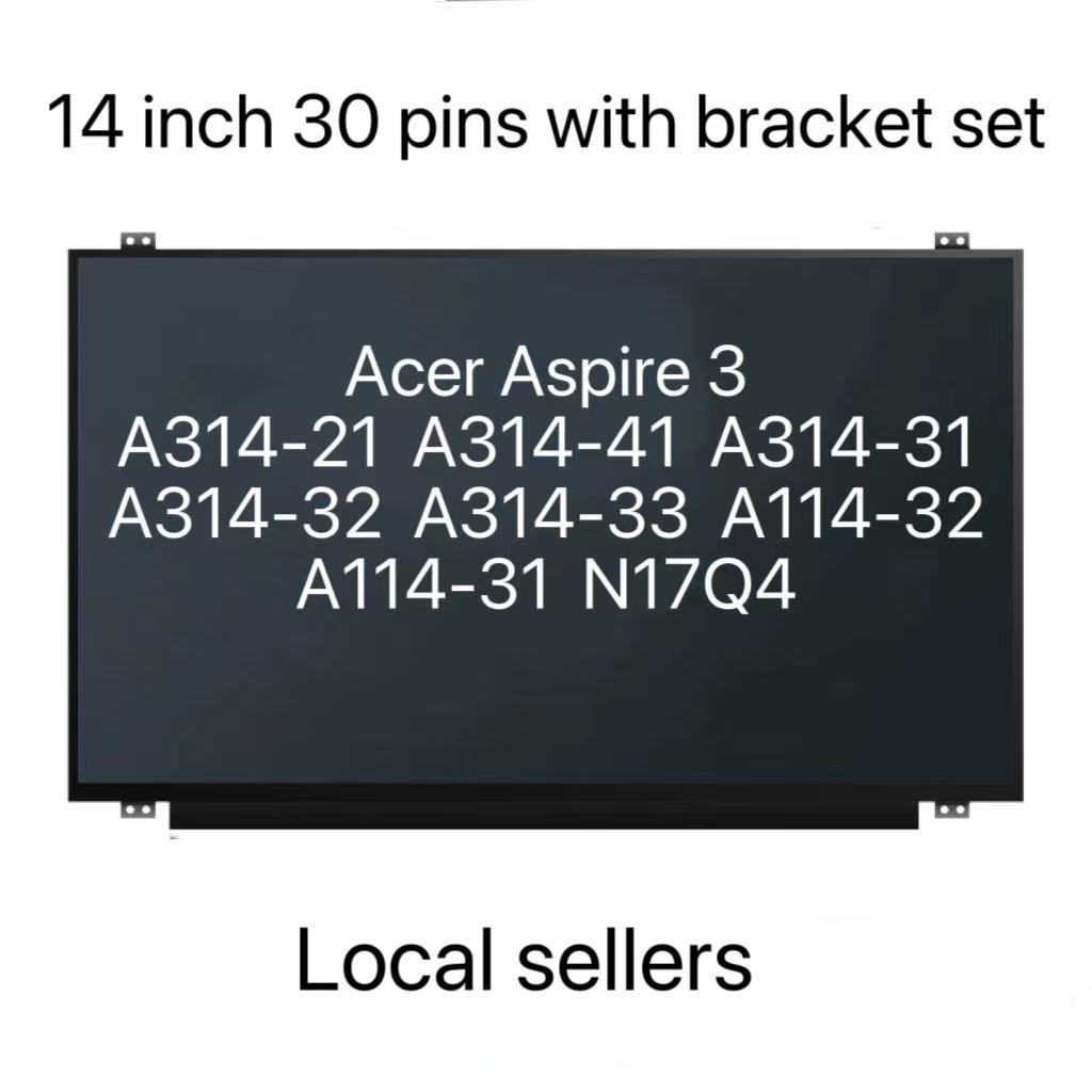 14.0 inch 30 pins Laptop LCD Acer Aspire 3 - A314-21 A314-41 A314-31 ...