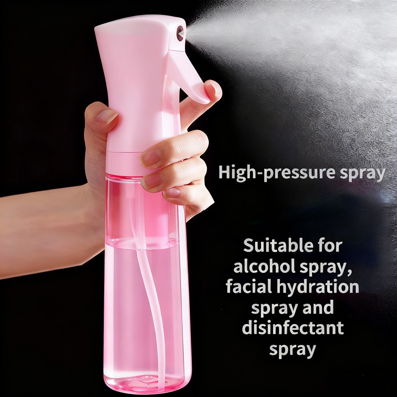 200/300/500ml Pink spray bottle/continuous high pressure empty spray ...