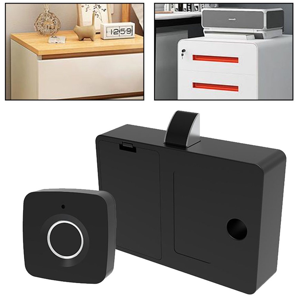 [WOES] Punch-free fingerprint drawer lock semi-embedded fingerprint ...