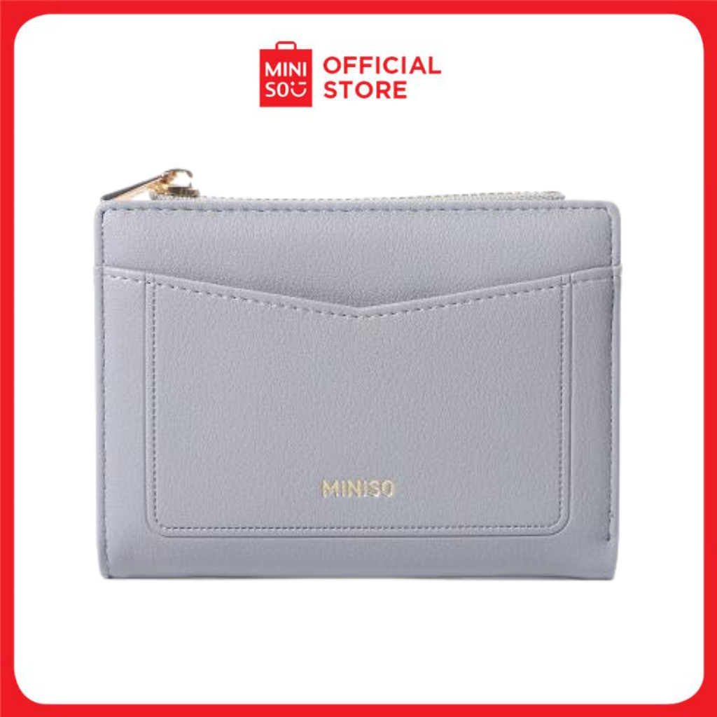 MINISO Envelope Design Bi-Fold Women's Wallet(Light Blue) | Shopee ...