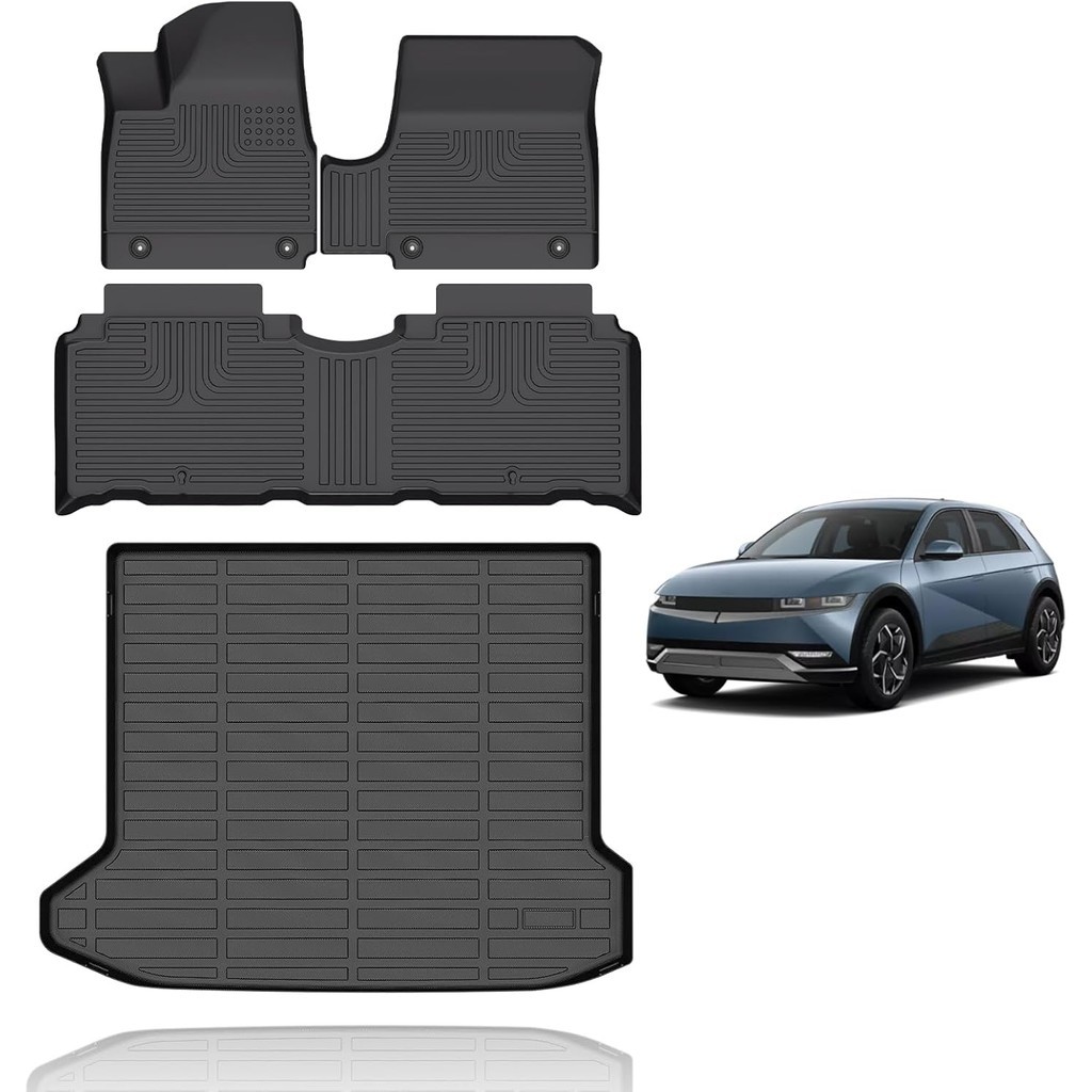All Weather Floor Mats & Cargo Liner Set Custom for 2022-2024 Hyundai ...