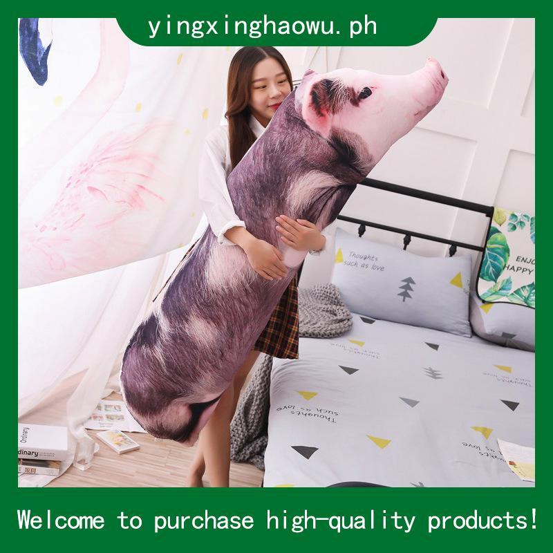 Creative 3D Simulation Pig Pillow Doll Cute Lying Pig Doll Plush Toys ...