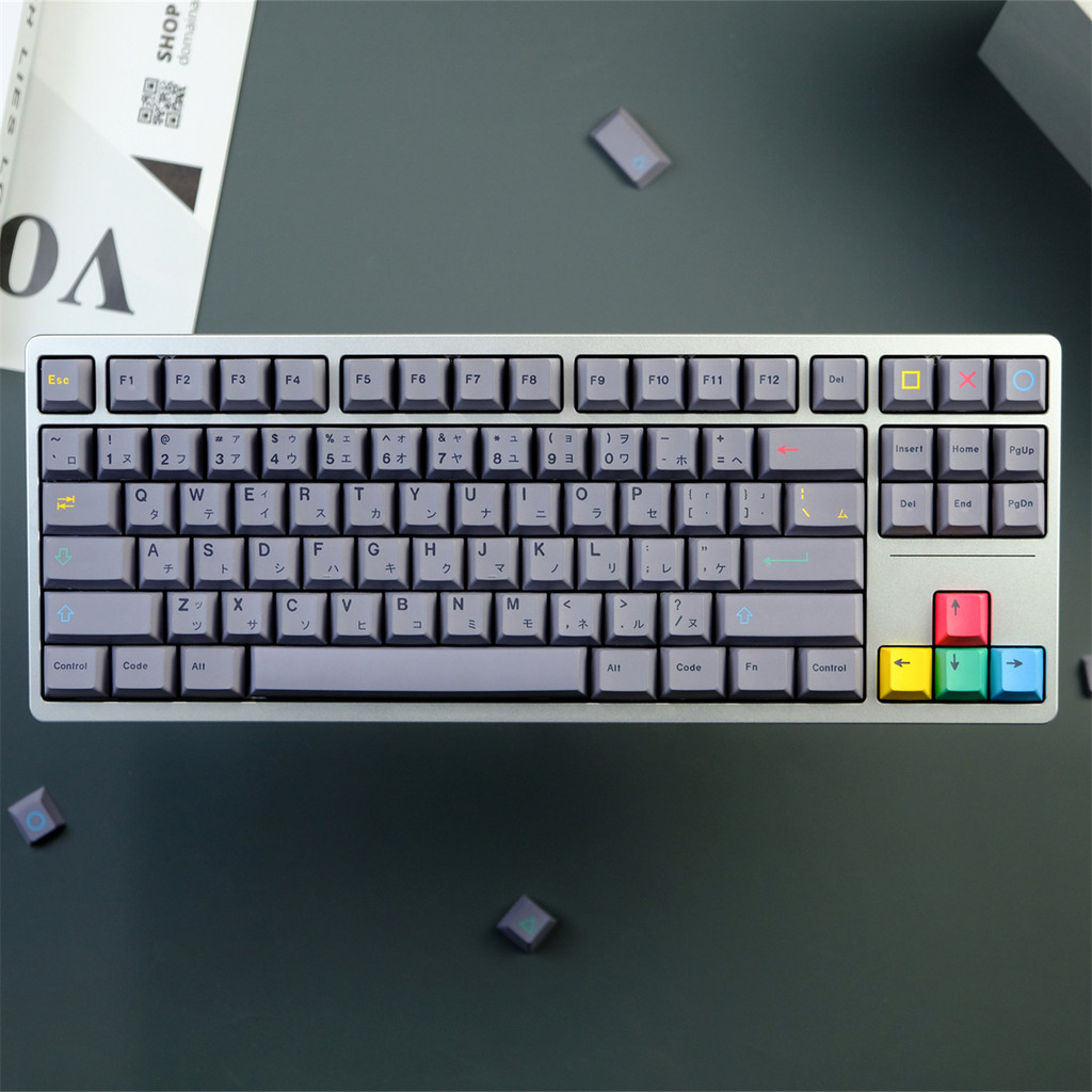 129 Keys GMK Dualshot R2 Keycaps Japanese Cherry Prrofile Dye ...