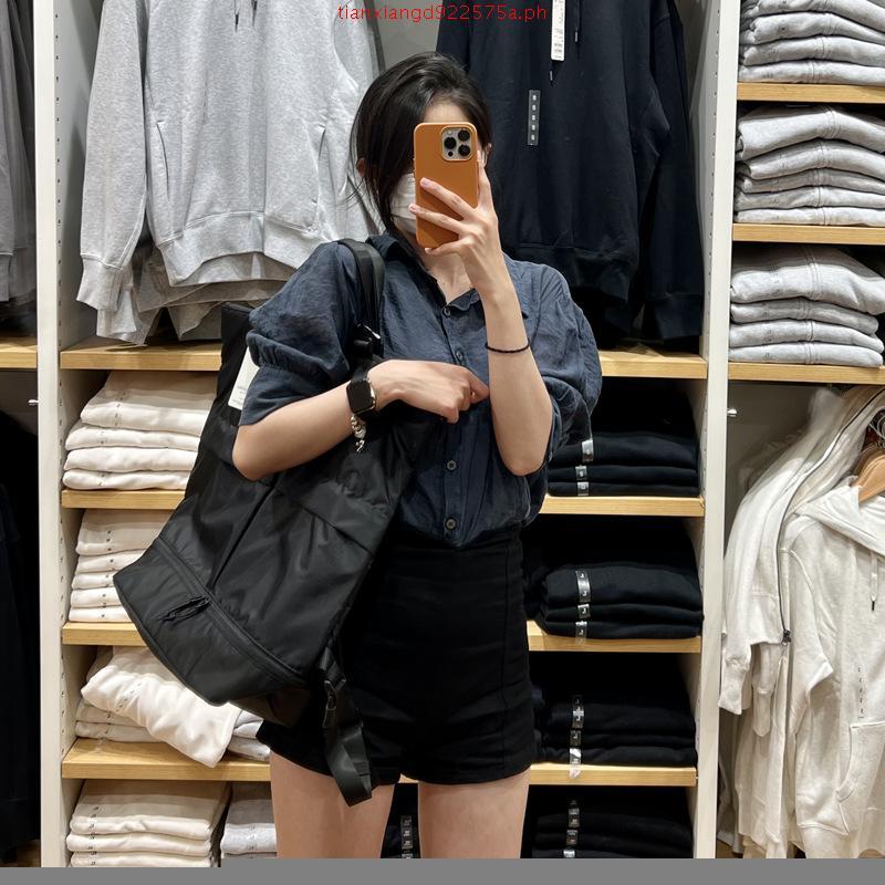 Unisex Office Bag Big Nylon Tote Bag Uniqlo Bag Lightweight Backpack ...