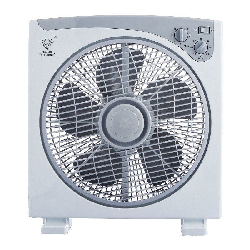 Student Home Use12Square Fan Large Wind Bedside Small10Inch Hongyun Fan ...